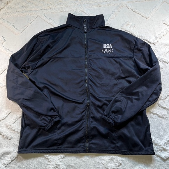 Olympics | Jackets & Coats | Vintage 8s Usa Olympic Committee Zip Up ...